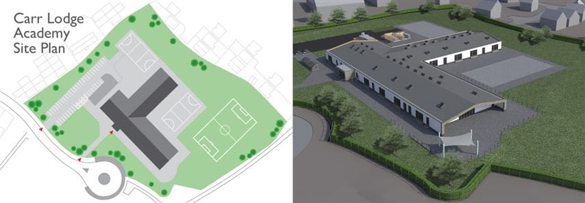 Carr Lodge Academy ready to open its doors to pupils - Howard Civil ...