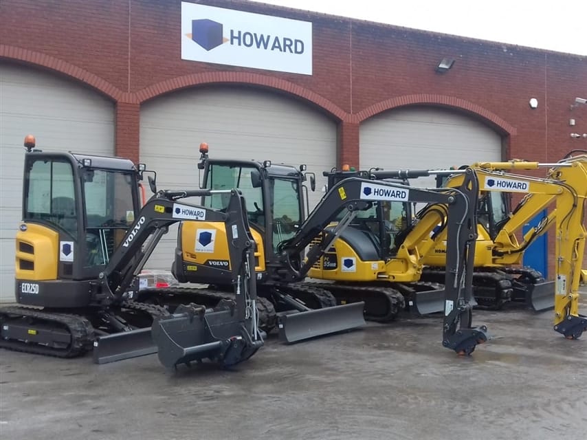New machinery for Howard Plant Hire - Howard Civil Engineering