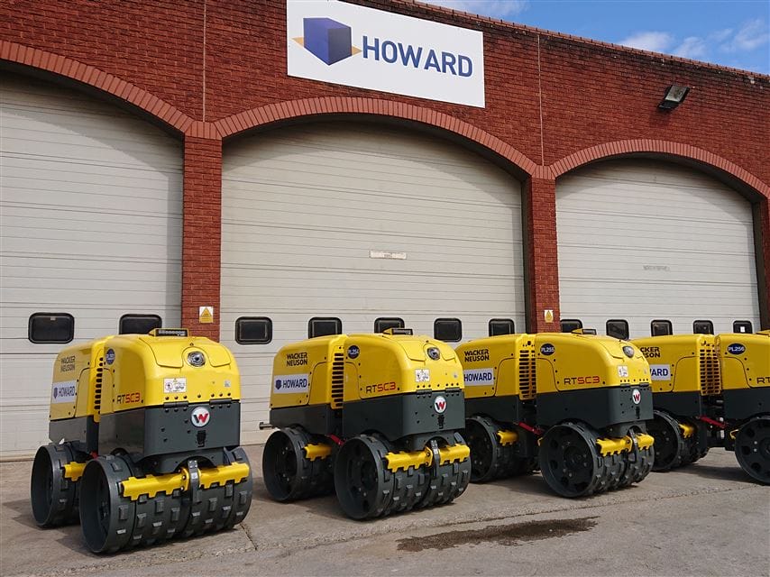 Rolling in the Deep with brand new equipment - Howard Civil Engineering