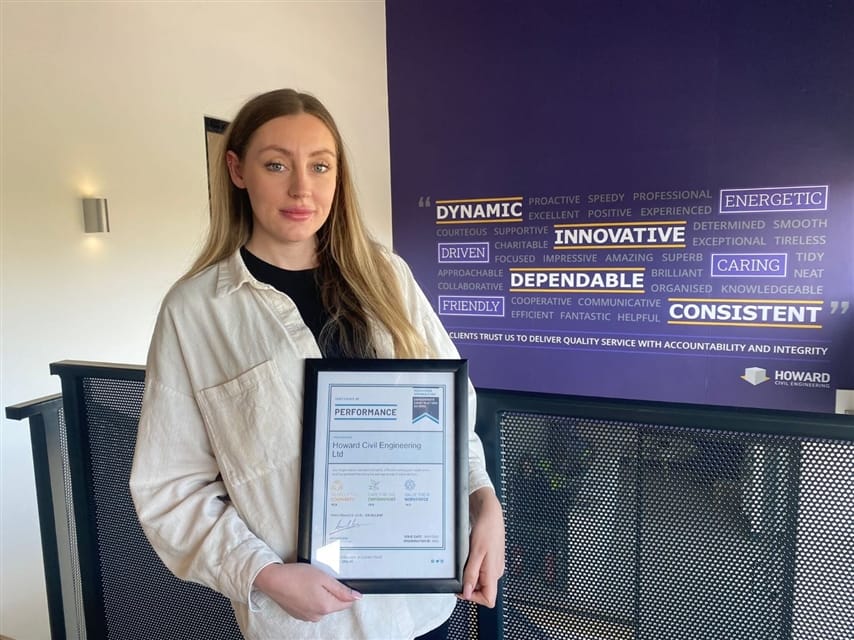 Howard Civil Engineering achieves ‘Excellent’ CCS score - Howard Civil ...