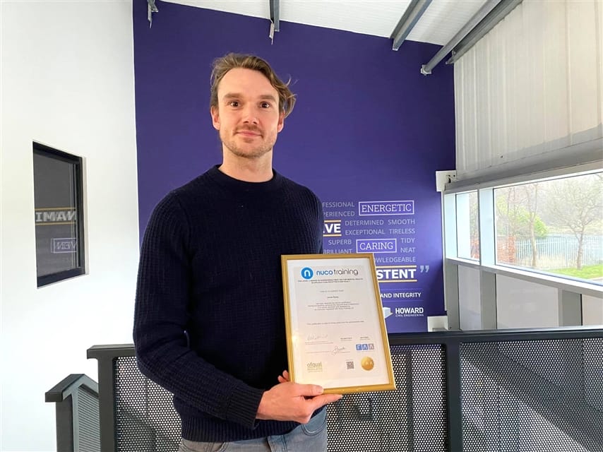 Say hello to our newest Mental Health First Aider! - Howard Civil ...